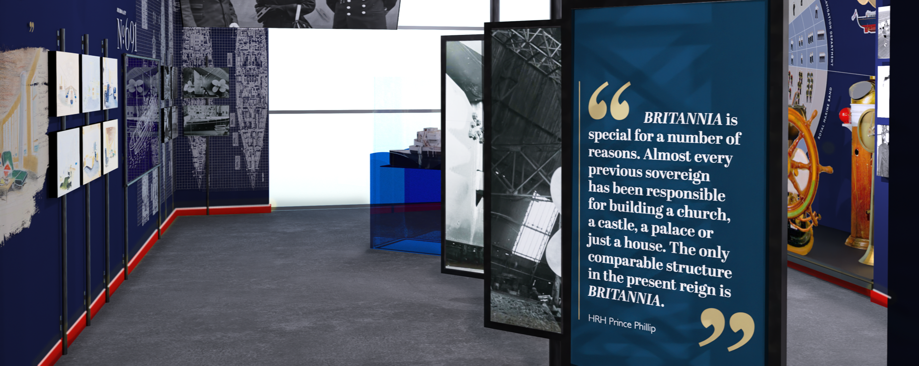 Redevelopment of Ocean Terminal | The Royal Yacht Britannia